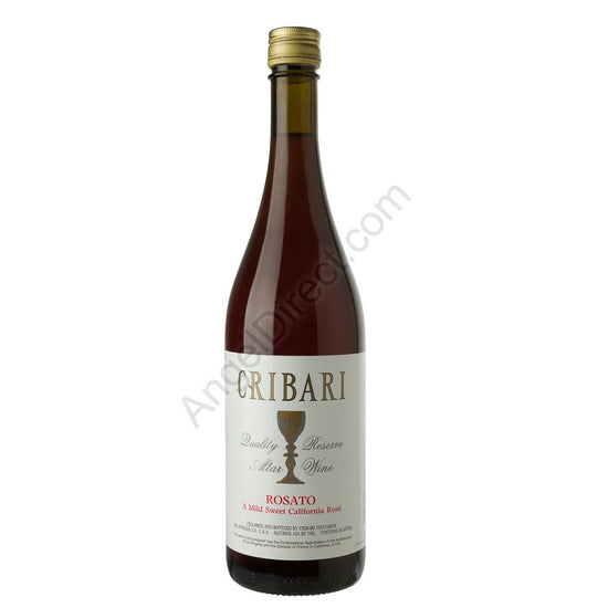 Cribari Vineyards Rosato Altar Wine - 750ml Bottle Size – Angel Direct Inc
