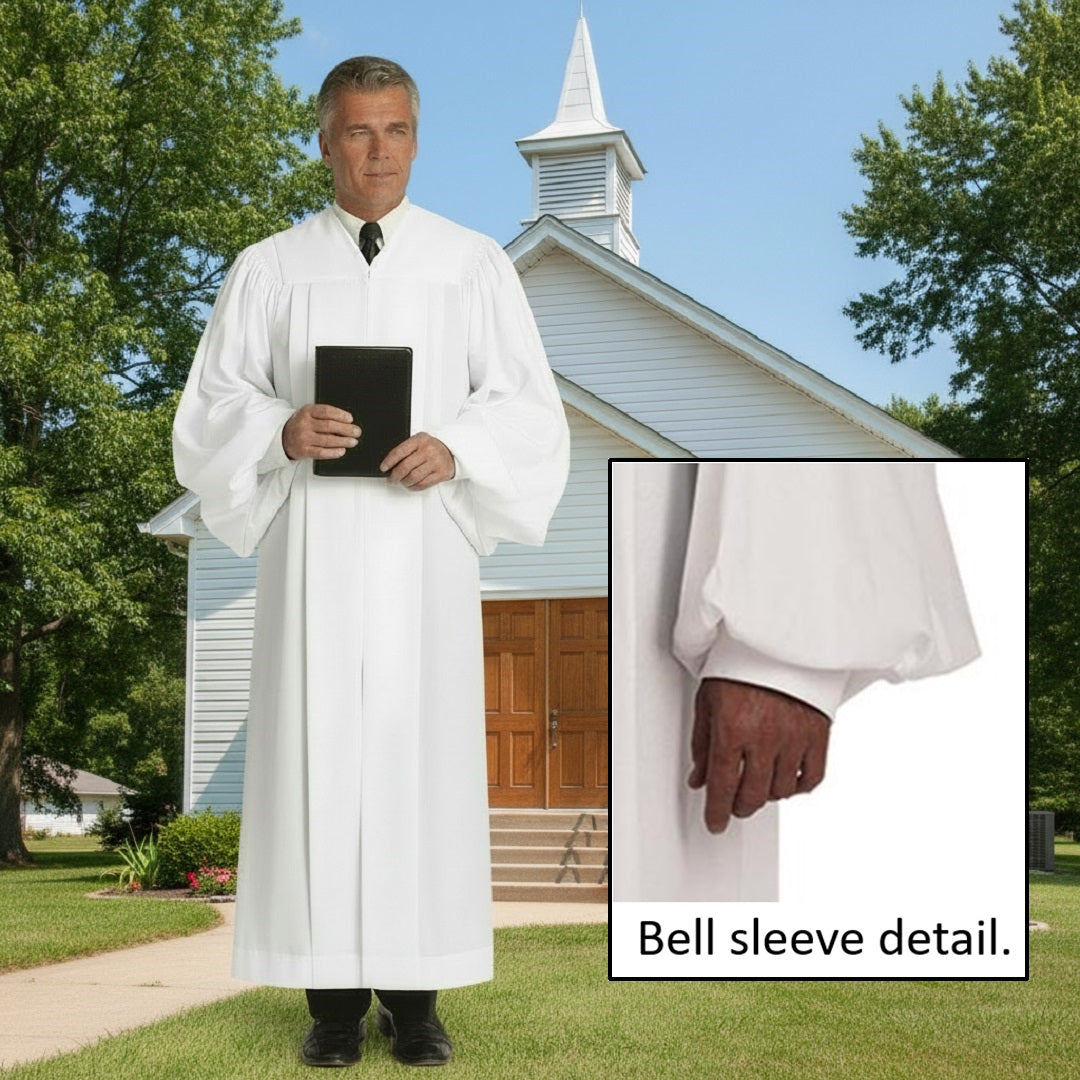 Murphy Geneva Classic Collection White Men's Pulpit Robe – Angel Direct Inc