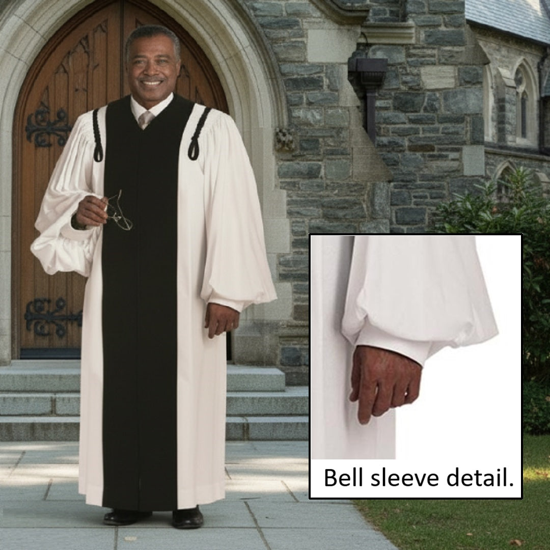 Murphy Geneva Velvet Collection Men's White Pulpit Robe – Angel Direct Inc