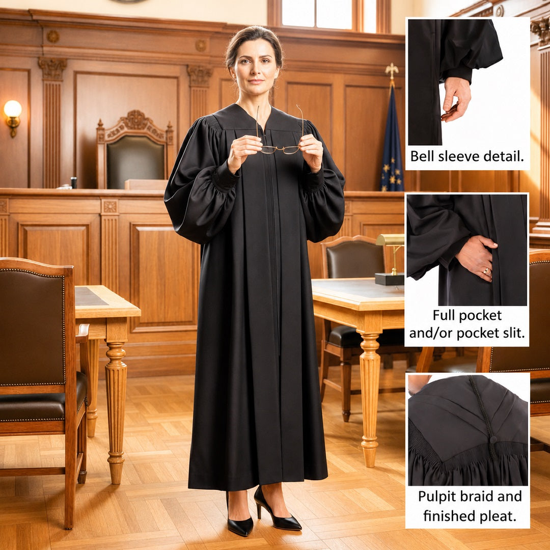 Murphy Judicial Collection Women's Custom Judicial Robe – Angel Direct Inc